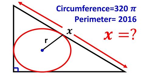 math olympiad geometry challenge math olympiad questions find side length x of right