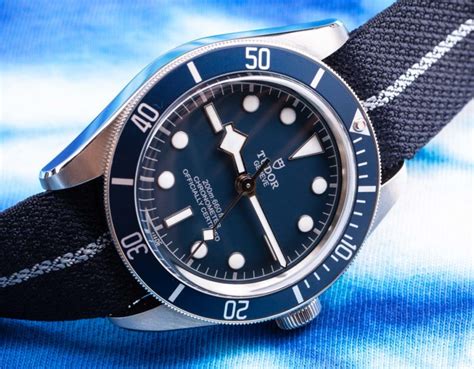 Hands On Tudor Black Bay Fifty Eight BB58 Blue Watch ABlogtoWatch