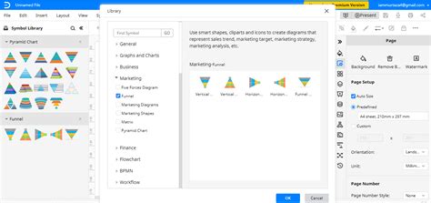 Come Creare Un Grafico A Imbuto In Google Sheets Edrawmax Online