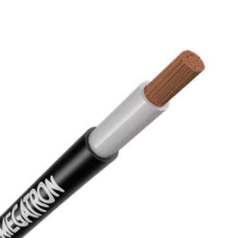 Cabo Flex Vel V Mm Preto Por Metro Megatron Cabo Flex Vel V