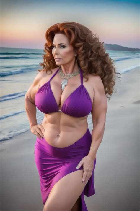 24 POSTERS Eve 57 Year Mature Older GILF Nubile Sexy Girl Huge Boobs No
