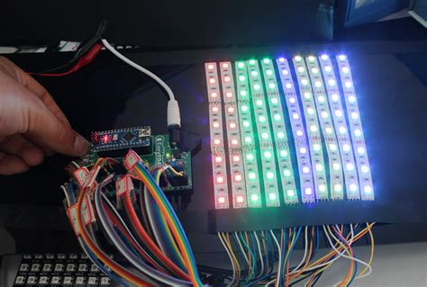 ARDUINO LED SCROLL BAR USING EASYEDA LinkSprite Learning Center