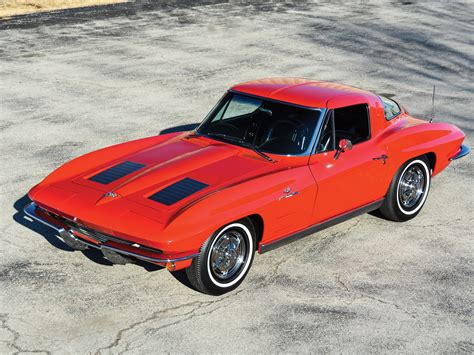 1963 Chevrolet Corvette Sting Ray Z06 Big Tank Split Window Coupe