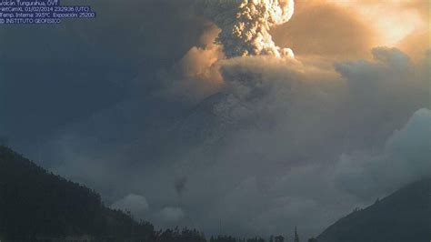 Alerta Naranja Por Incremento De Actividad Del Volc N Tungurahua