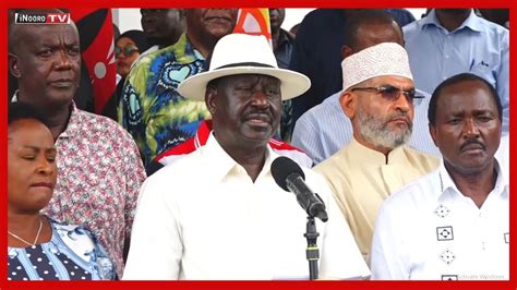 Raila endekithĩtie kĩgĩna gĩa thirikari cia matũũra kĩongererwo YouTube