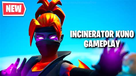 NEW INCINERATOR KUNO SKIN GAMEPLAY FORTNITE MAGMA MASTERS PACK