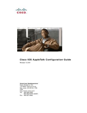 Fillable Online Cisco IOS Software Releases 12 2 SX Configuration
