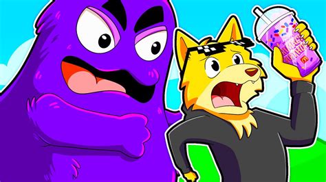 PROVO I GIOCHI PIÙ STRANI E ASSURDI SUL MILKSHAKE MALEDETTO DI GRIMACE