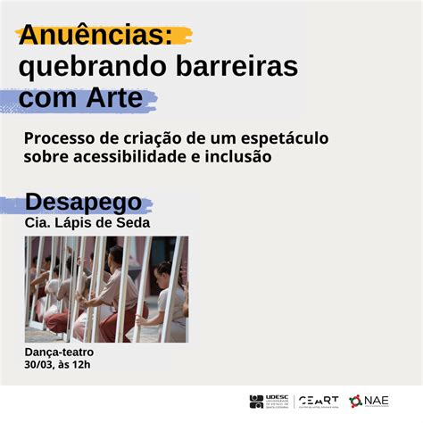 Notícia Udesc Ceart promove oficina de criação de espetáculo sobre