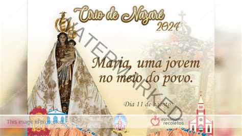 Tema do Círio de Nazaré 2024 MARIA UMA JOVEM NO MEIO DO POVO