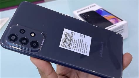 Samsung Galaxy A23 Black Unboxing First Look Review Samsung