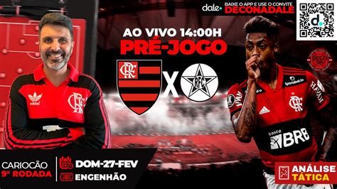 PRÉ JOGO FLAMENGO X RESENDE AO VIVO ANÁLISE TÁTICA CAMPEONATO