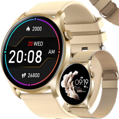 SMARTWATCH ZEGAREK DAMSKI Z FUNKCJĄ ROZMOWY EKG PL Sklep Opinie