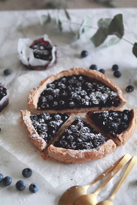 Recette tarte sablée myrtilles Blog mode Le Petit Monde de Julie