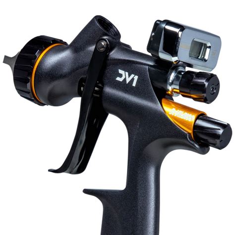 Pistola de Pintura HVLP Gravedad DeVilbiss DV1 Barníz DeVilbiss