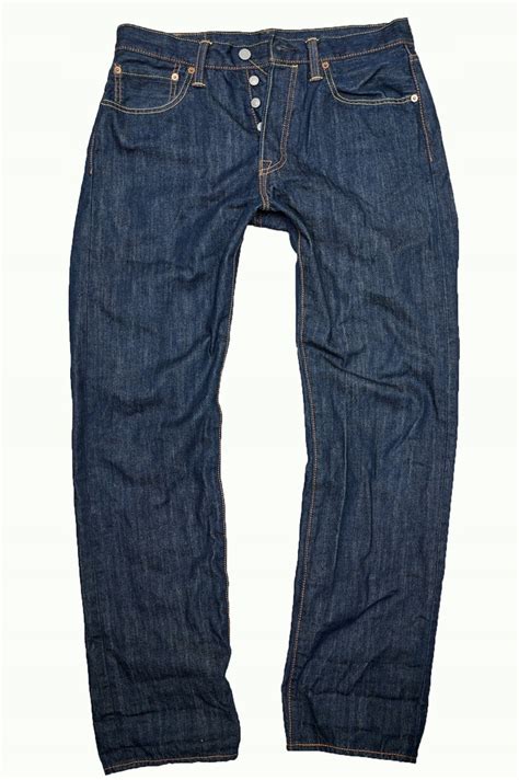 LEVIS 501 JEANS spodnie męskie granatowe KLASYCZNE PREMIUM 32 32 pas 82