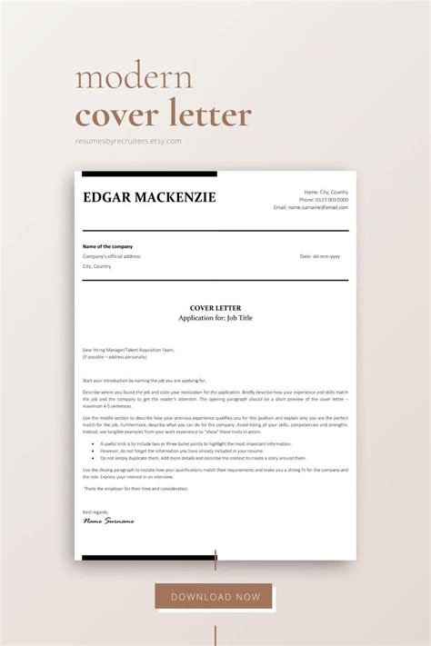 Ats Cover Letter Template