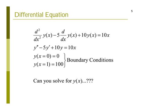 finite difference method ppt