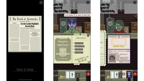 Juego De La Semana Para IOS Papers Please Es El Juego Perfecto Sobre