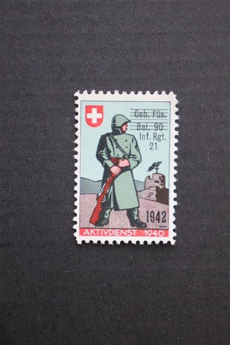 Geb Füs Bat 90 Inf Rgt 21 1942 AKTIVDIENST 1940 Kaufen auf Ricardo
