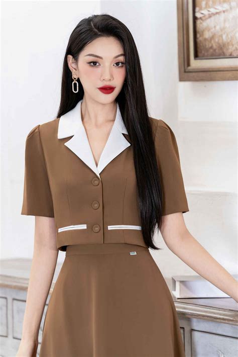 Chia sẻ 81 về set áo vest và chân váy hay nhất coedo vn