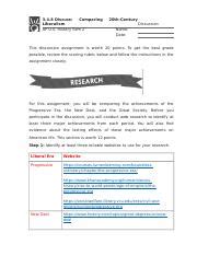 3 4 8 Discuss Comparing 20th Century Liberalism Discussion Docx 3