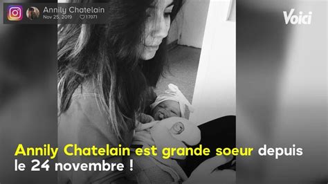 VOICI Alizée Annily Chatelain pose avec sa petite sœur Maggy sur