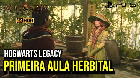 AULA DE HERBOLOGIA Hogwarts Legacy Ps5 4K YouTube