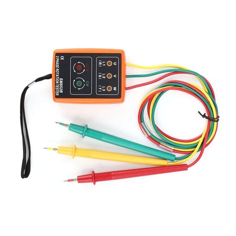 Sm B Phase Rotation Tester Digital Phase Indicator Detector Led