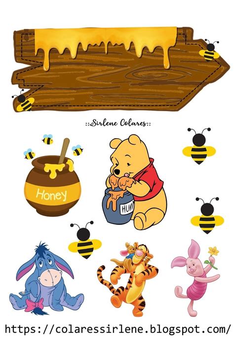 Topo De Bolo Ursinho Pooh Artofit