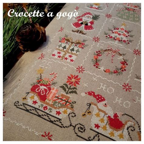 Crocette a gogò Calendario dell Avvento 2020 new cross stitch