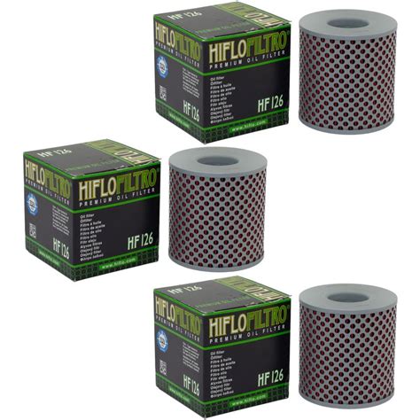 Oilfilter Engine Oil Filter Hiflo Filtro HF126 Set 3 Pieces Order 18 99