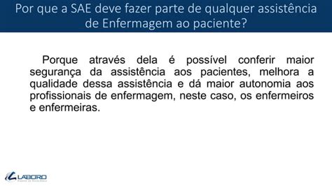 SISTEMATIZAÇÃO DA ASSISTENCIA DE ENFERMAGEM pptx