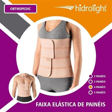 Faixa Elastica Paineis Xgg Hidrolight Or Cinta Para Coluna