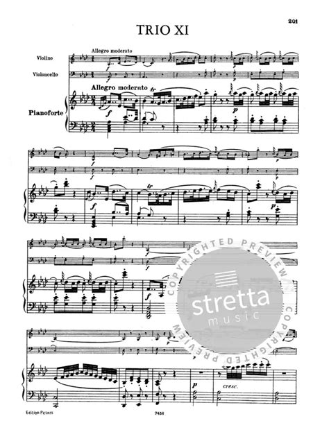 Trios für Klavier Violine und Violoncello Band 1 Hob XV 3 7 12