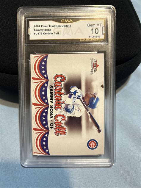 Fleer Tradition Update Curtain Call U Sammy Sosa For Sale