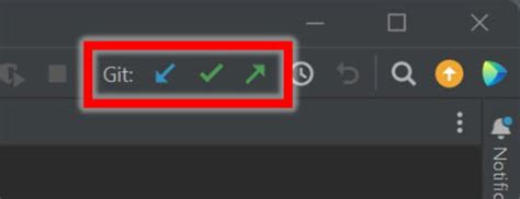 new ui where are the git toolbar icons update commit push ides support intellij platform