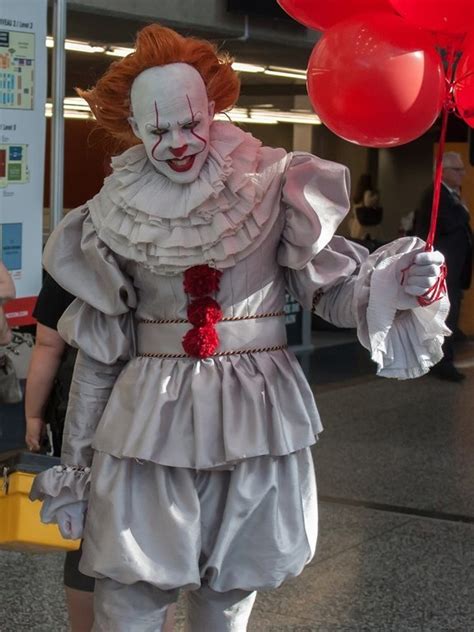 Disfraz Del Payaso Pennywise De IT Para Carnaval Tendenzias