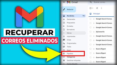Cómo Recuperar Correos Eliminados Definitivamente de Gmail l