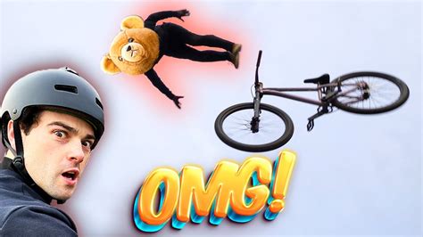TEDDY BEAR SALTA IN BICI PER LA PRIMA VOLTA YouTube