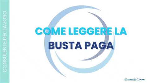 Guida Pratica E Chiara Su Come Leggere La Busta Paga