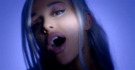 Heres Ariana Grandes Very Purple ‘focus Video Vulture