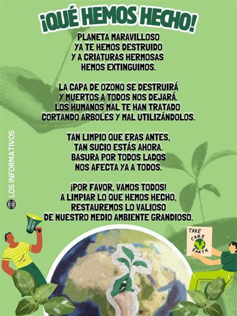 Poesía sobre el cuidado del medio ambiente para niños