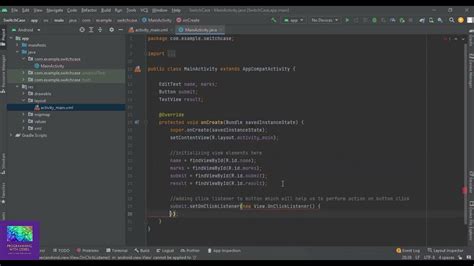 Switch Case Android Studio Java YouTube