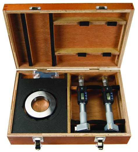 Mitutoyo 468 984 Digitaler 3 Punkt Innenmikrometer Satz Amazon De