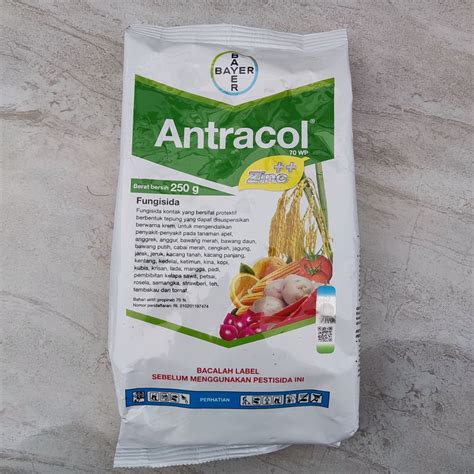 Jual Antracol 70 Wp Zinc 250 Gr Fungisida Pengendali Hama Tanaman