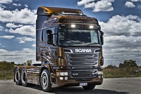 Scania Black Ambers Makes An Impression On WA Power Torque