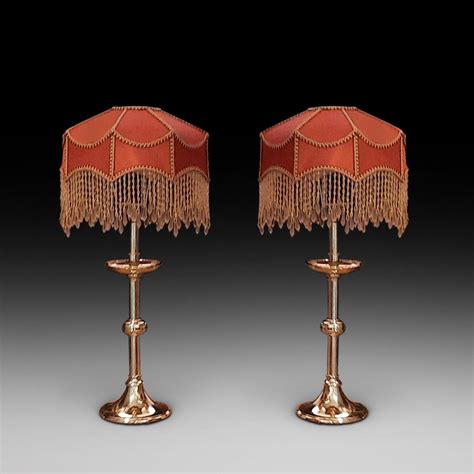 Antiques Atlas Pair Of Victorian Brass Alter Candlesticks