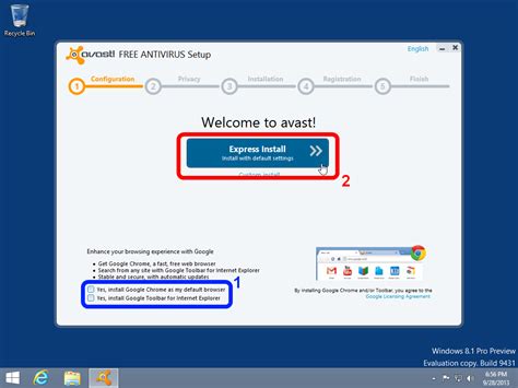 How To Install Avast Free Antivirus Windows 8 1 10 Guides