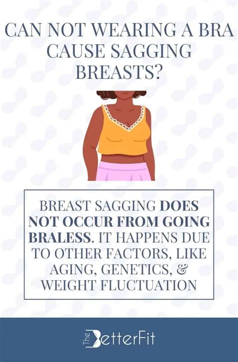 Can Not Wearing A Bra Cause Sagging Breasts Thebetterfit